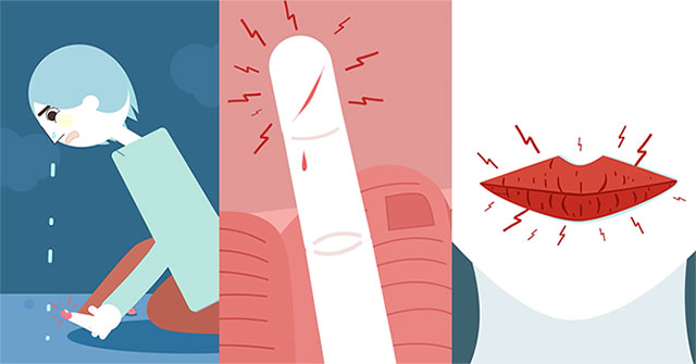 Tại sao lại đau điếng khi vấp ngón chân trúng cục đá?